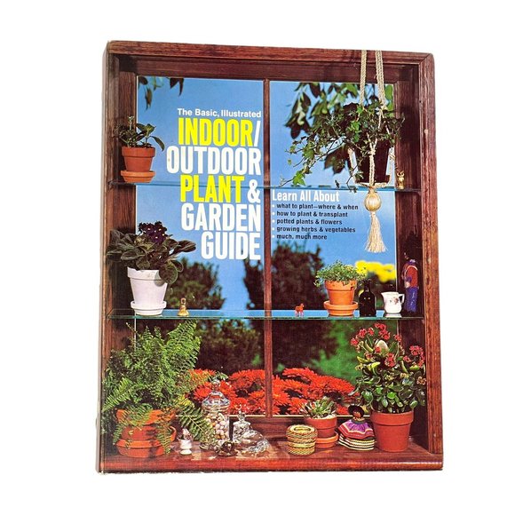 Vintage | Other | Vintage Indoor Outdoor Plant Garden Guide Illustrated ...